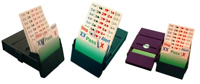 Vince Oddy's Bridge Books, Games & Supplies - Bidding Boxes